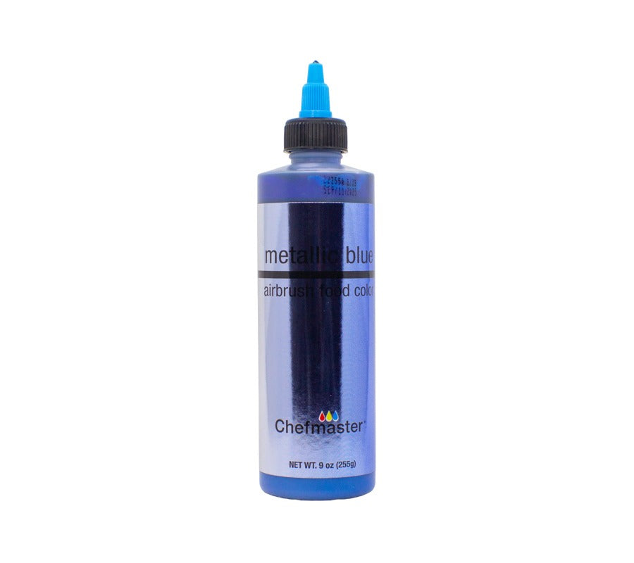 Blue Metallic Airbrush Color 9 oz. – Chefmaster.com