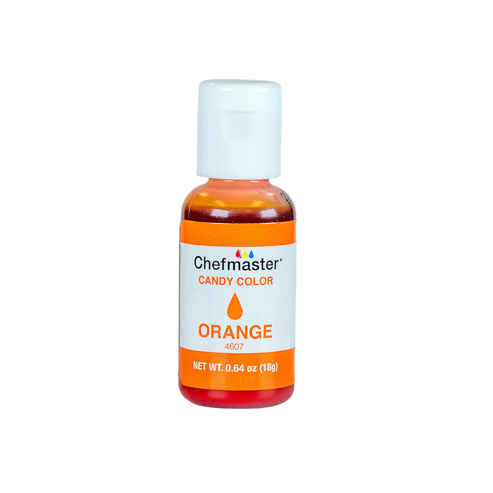 Candy Color Orange .64oz — Oil Based Food Coloring – Chefmaster.com