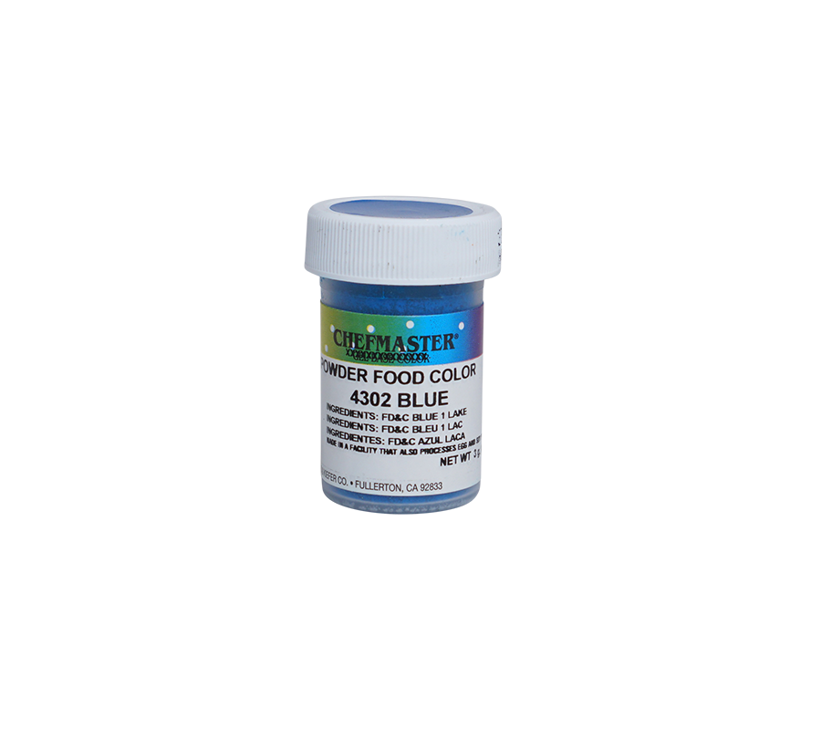 Blue Dry Powder Coloring (3g) – Chefmaster.com