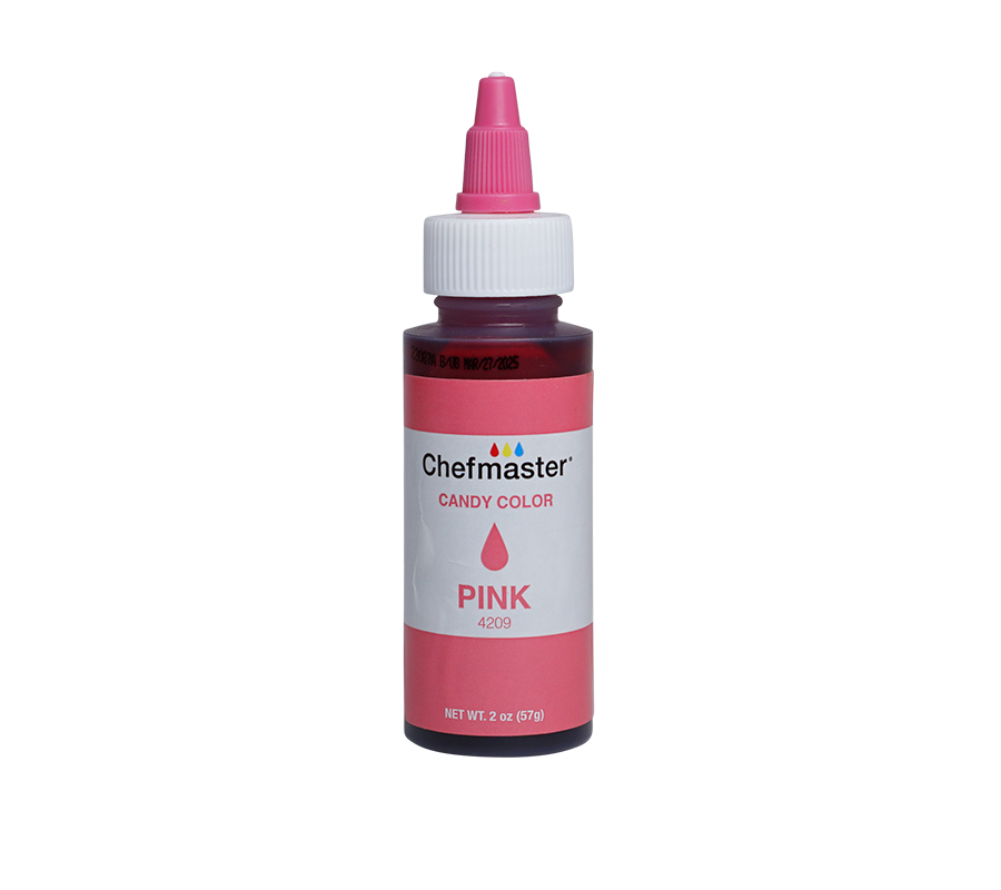 Candy Color Pink 2oz — Oil Based Food Coloring – Chefmaster.com