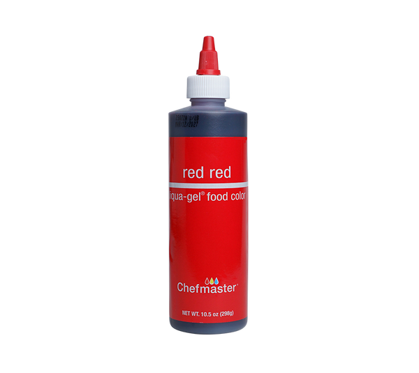 Red Red Liqua-Gel® Liquid Food Coloring 10.5 oz. – Chefmaster.com