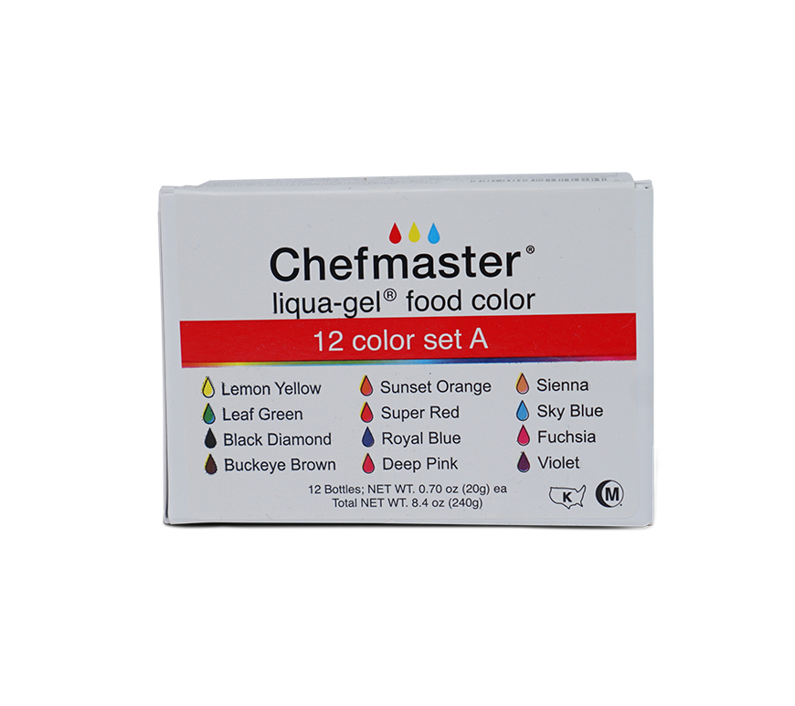 Chefmaster® | Liqua-Gel Food Coloring – Chefmaster.com